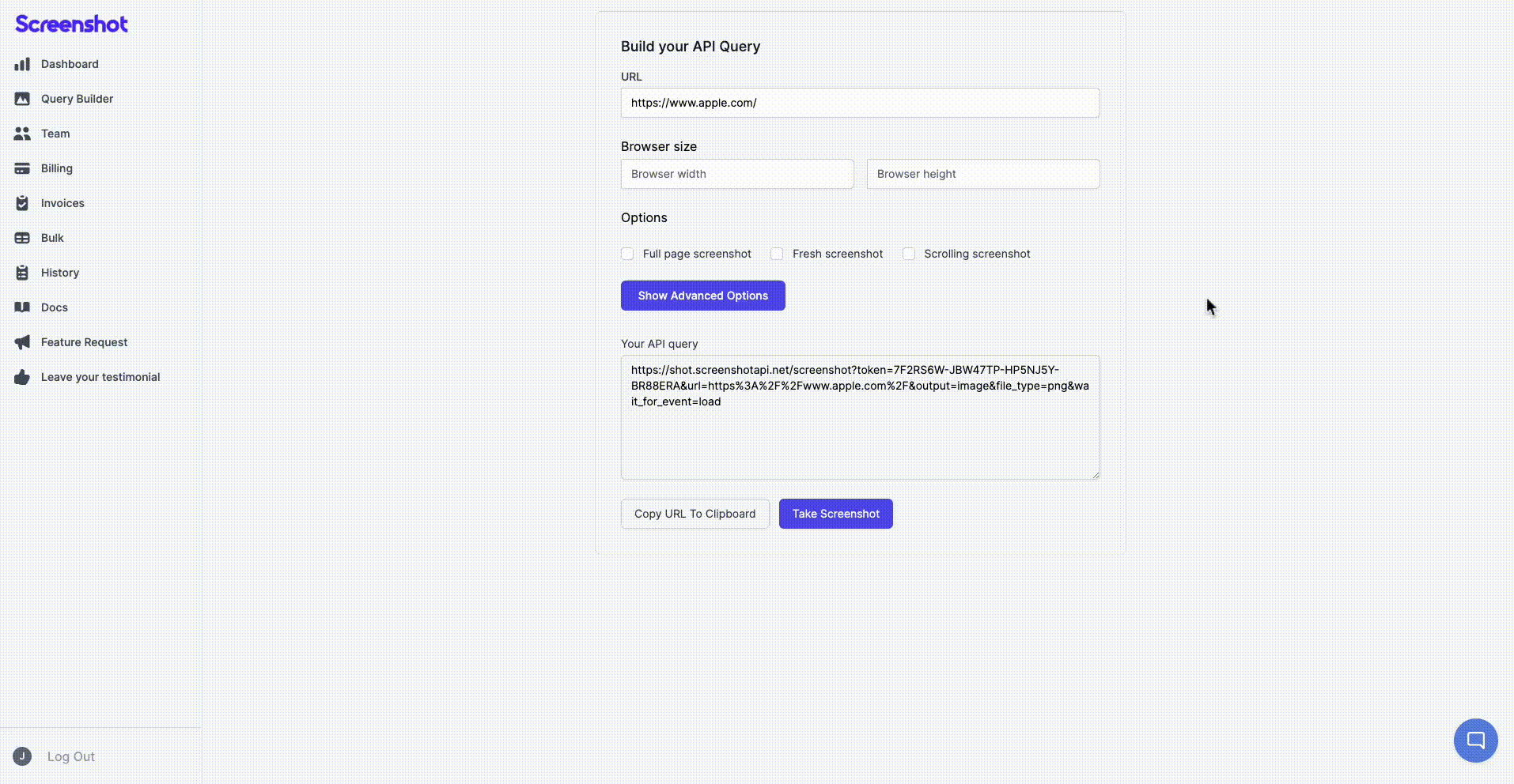 Scrolling Screenshot | ScreenshotAPI Docs